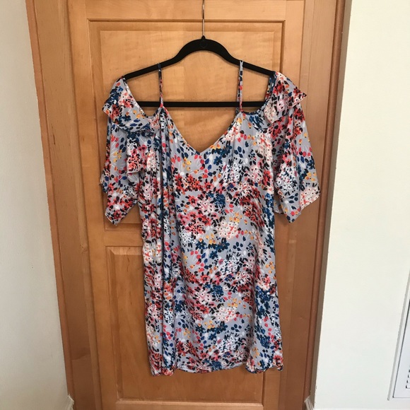devlin | Dresses | Euc Devlin Maddie Painted Floral Dress | Poshmark